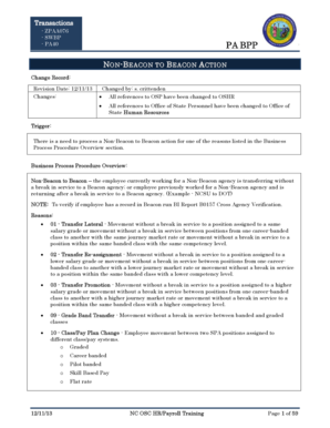 Fillable Online osc nc NON-BEACON TO BEACON ACTION - osc nc Fax Email ...