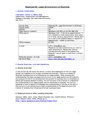 Fillable Online cob sjsu Green sheet Template - cob sjsu Fax Email ...