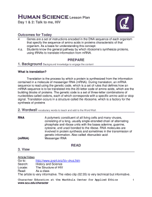 Fillable Online scu Standard 4 Lesson Plans - scu Fax Email Print ...