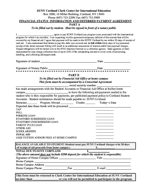 SUNY Cortland Clark Center For International Education Box 2000 ...