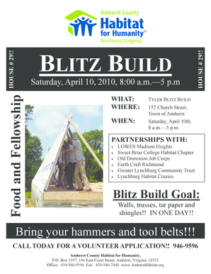 Fillable Online mailman sbc Tyler Blitz Build Flyer - March 24, 2010 ...