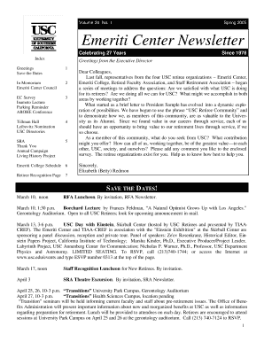 Spring 2005.pub - Emeriti Center - University Of Southern California ...