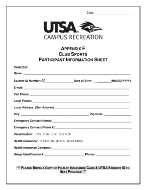 Fillable Online utsa Student ID Number Date of Birth (MMDDYYYY) - utsa ...