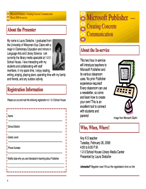 Fillable Online Microsoft Publisher Microsoft Publisher Microsoft ...