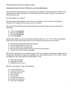 Fillable Online (1) Use the tests for constituency given in class (pro ...