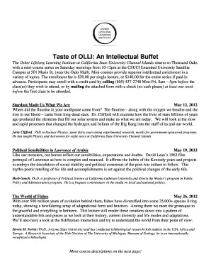 Fillable Online ext csuci fill olli form Fax Email Print - pdfFiller