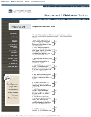 Fillable Online fpb case Case Procurement PDS Home Procurement ...