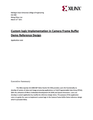 Fillable Online egr msu Application2. Xilinx XAPP689 Managing Ground ...