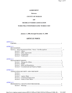 Fillable Online archive lib msu NURSE PRACTITIONERS/CLINIC NURSES UNIT Fax Email Print - pdfFiller