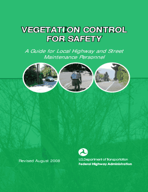Fillable Online Vegetation Control For Safety.pdf - FHWA Safety Program ...