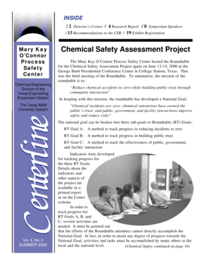 Fillable Online Chemical Safety Assessment Project - Texas A&M ...