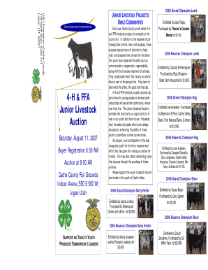 Fillable Online extension usu Sale flyer boost form - Utah State ...