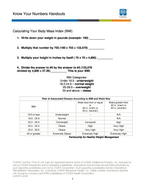 Fillable Online colby Know your numbers handouts.doc - colby Fax Email ...