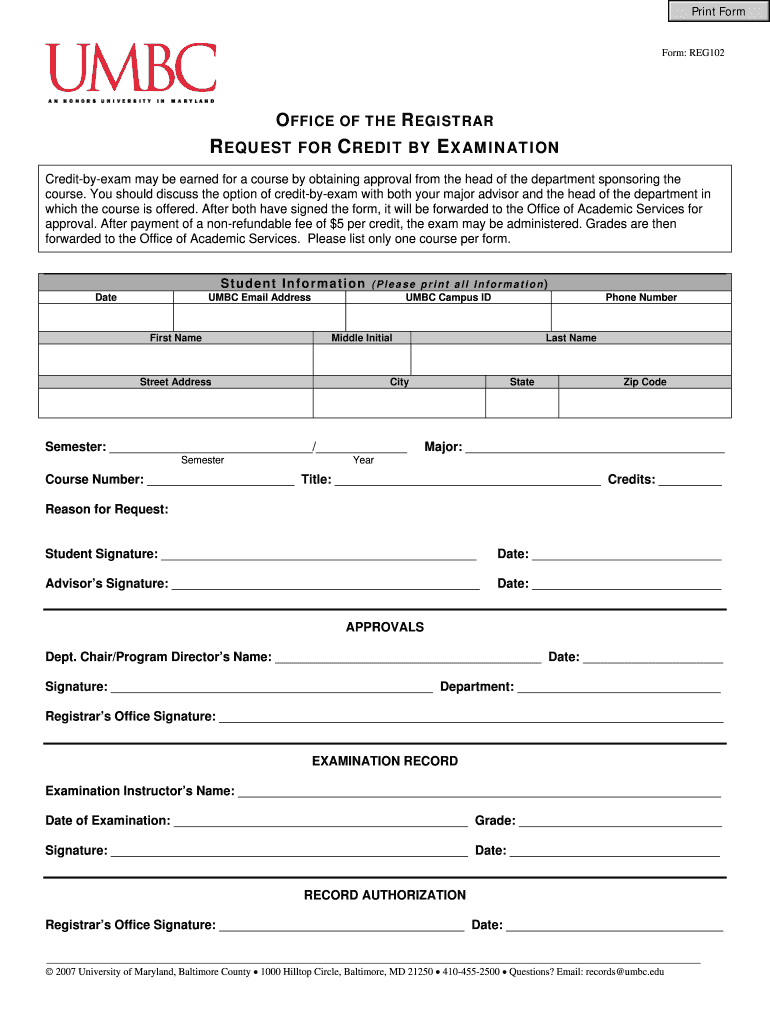 R102Credit by Examination doc: Fill out & sign online | DocHub