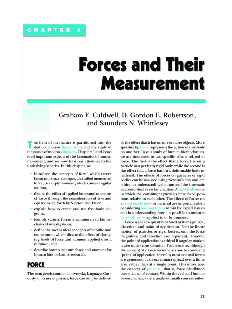 (PDF) Forces and Their Measurement: Fill out & sign online | DocHub