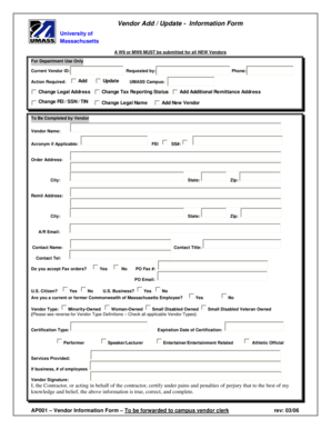 Vendor Information Form Pdf | pdfFiller