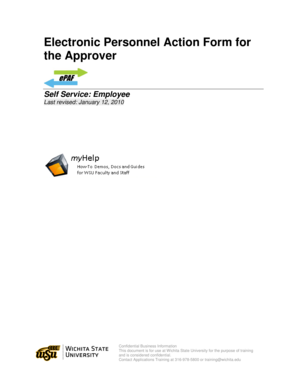 Fillable Online wintrain wichita Electronic Personnel Action Form for ...