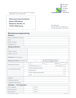 Ausfüllbar Online azv-offenburg Das elektronische Formular bitte am PC ...