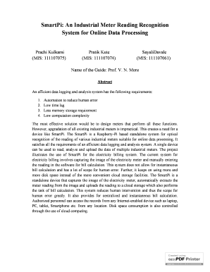 Fillable Online SmartPi: An Industrial Meter Reading Recognition Fax Email Print - pdfFiller