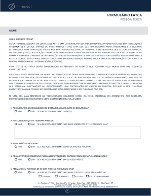 Preenchível Disponível O QUE SIGNIFICA FATCA Fax Email Imprimir - pdfFiller