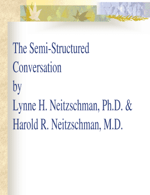 Fillable Online The Semi-Structured Fax Email Print - pdfFiller