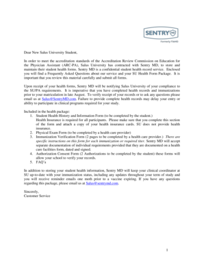 Fillable Online In order to meet the accreditation standards of the ...