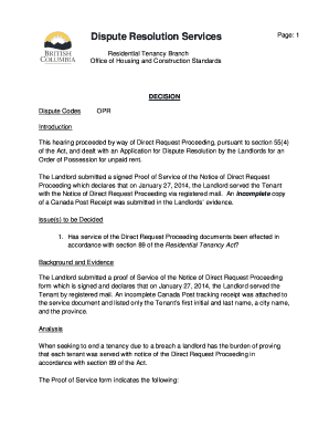 Fillable Online Dispute Codes Fax Email Print - pdfFiller