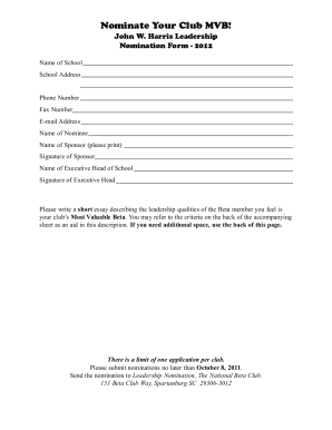 Fillable Online Submit Your Nomination HereDAISY FoundationHow to Write ...