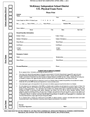 Fillable Online School Attending 201415 Fax Email Print - pdfFiller