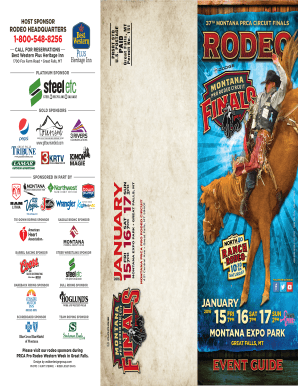 Fillable Online HOST SPONSOR TH RODEO HEADQUARTERS AGE Best Fax Email ...
