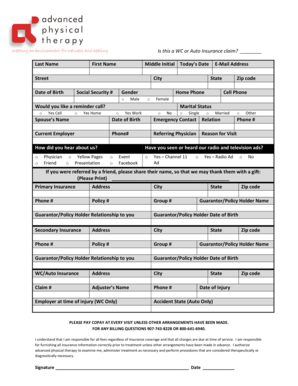 Fillable Online Intake Form 2013 2 Fax Email Print - pdfFiller