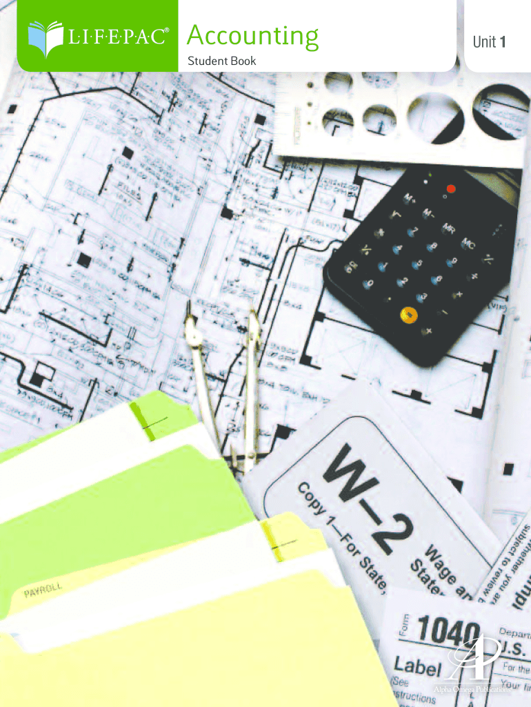 Fillable Online ACCOUNTING LIFEPAC 1 Fax Email Print - pdfFiller