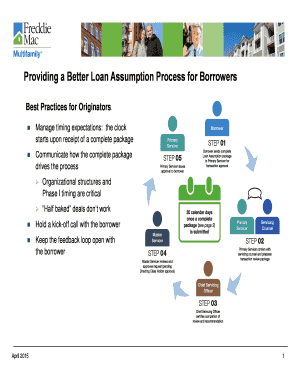 Fillable Online Providing a Better Loan Assumption Process for ...