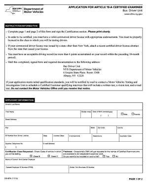 How To Become A 19a Certified Examiner - Fill Online, Printable ...