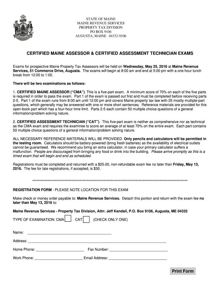 Fillable Online CMA registration form templatedocx Fax Email Print ...