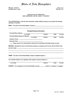 Fillable Online sos nh Print Reset State of New Hampshire CERTIFICATE ...