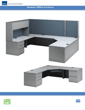 Fillable Online gsa Modular Office Furniture - GSA Home Fax Email Print ...