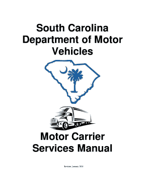 Fillable Online STATE OF SOUTH CAROLINA - scdmvonlinecom Fax Email ...