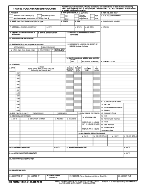 18 Printable dd form 1351-1 Templates - Fillable Samples in PDF, Word ...