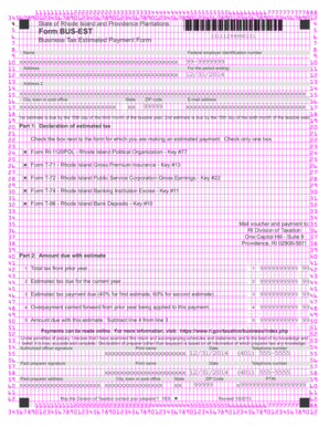 Fillable Online tax ri State of Rhode Island and Providence Plantations ...