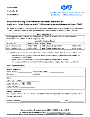 Fillable Online Annual Monitoring for Patients on Persistent ...