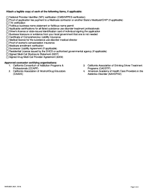 Fillable Online dhcs ca 6001 SUD Fax Email Print - pdfFiller
