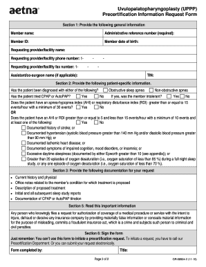 Fillable Online Precertification Information Request Form Fax Email ...