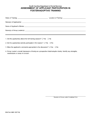 Fillable Online dss sc DSS Form 30221 OCT 03qxd Fax Email Print - pdfFiller