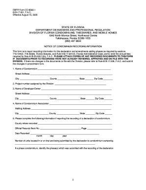 Fillable Online DBPR Form CO 60001 Fax Email Print - pdfFiller