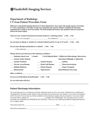 Fillable Online mc vanderbilt Vanderbilt Imaging Services - mc ...