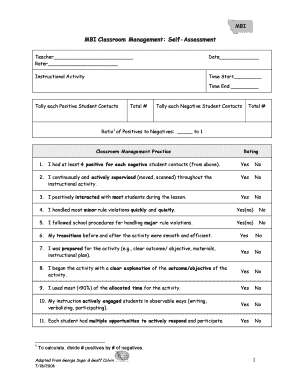 Fillable Online opi mt Classroom Management Self-Assessmentdoc - opi mt ...