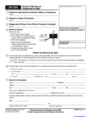 Fillable Online Proof of Service of Fax Email Print - pdfFiller