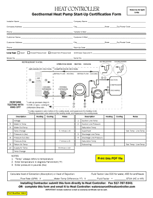 Fillable Online Water-To-Air Split Units - Comfort-Aire Fax Email Print ...
