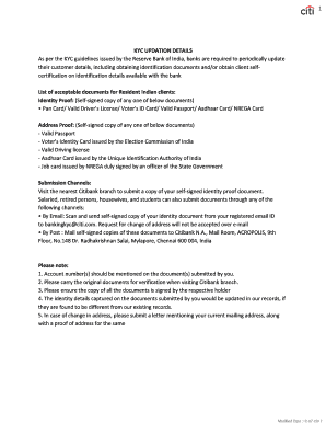 Fillable Online KYC UPDATION DETAILS Fax Email Print - pdfFiller